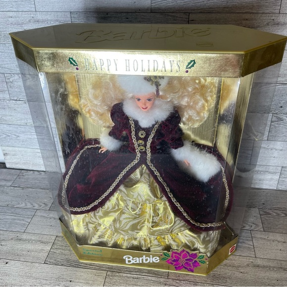 Mattel | Toys | Mattel Barbie Happy Holidays Special Edition Doll ...
